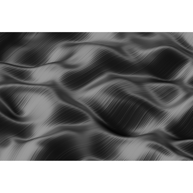 Abstract 3d Wavy Lines Background Silver Color