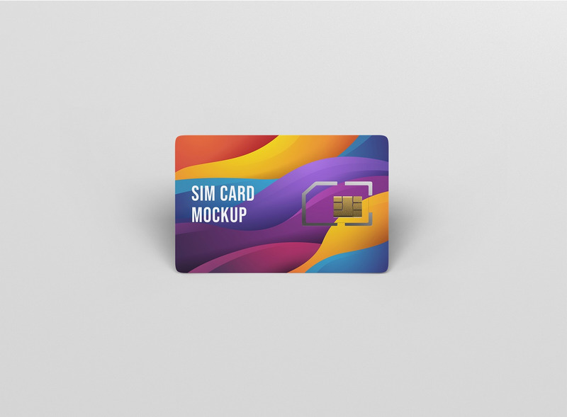 Sim Card - Sim Card Mockup #343609 - TemplateMonster