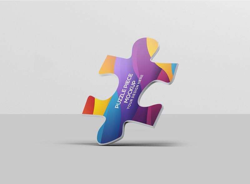 Puzzle - One Puzzle Piece Mockup #342868 - TemplateMonster