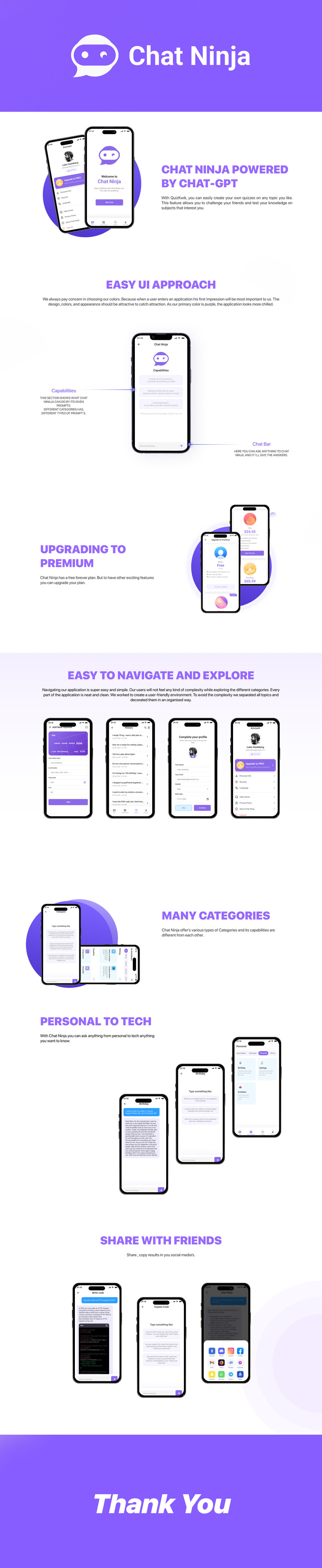 Chat Ninja-ChatGPT based personal assistant - TemplateMonster