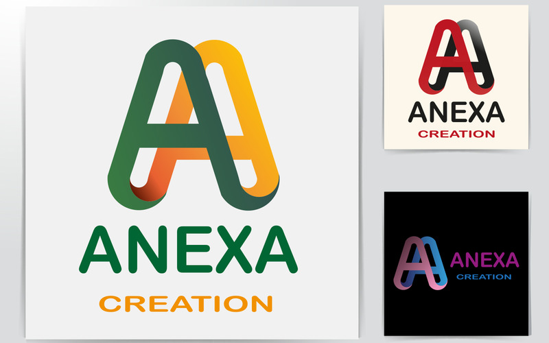Anexa Creation A Letter Logo Template - TemplateMonster
