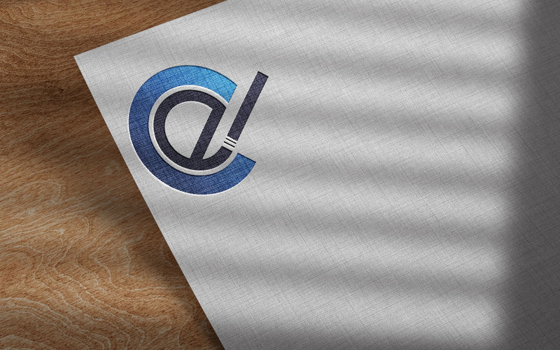 Letter Digital Logo Template #310764 - TemplateMonster