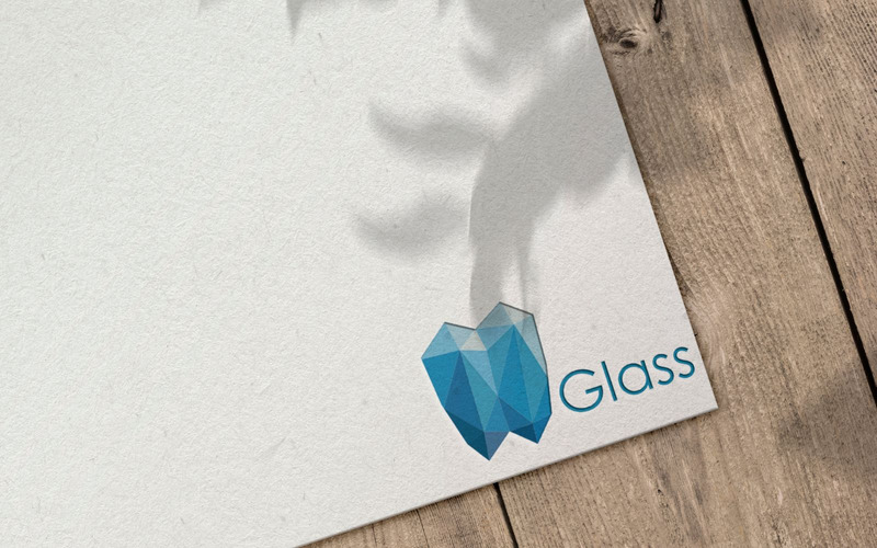 Digital Glass logo template #310321 - TemplateMonster