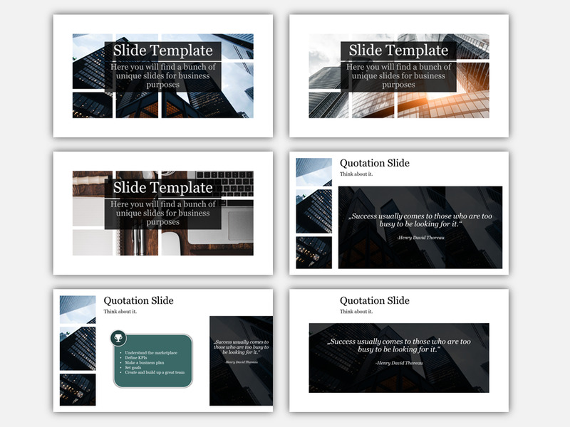 Professional, Minimal, Clean Powerpoint Template