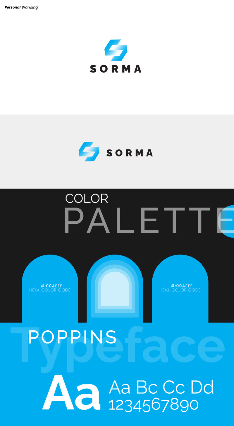 Professional Letter S Logo Design with mobile app icon