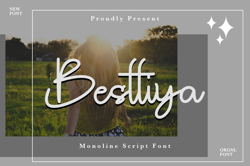 Fuente Premium Besttiya Monoline Script - TemplateMonster