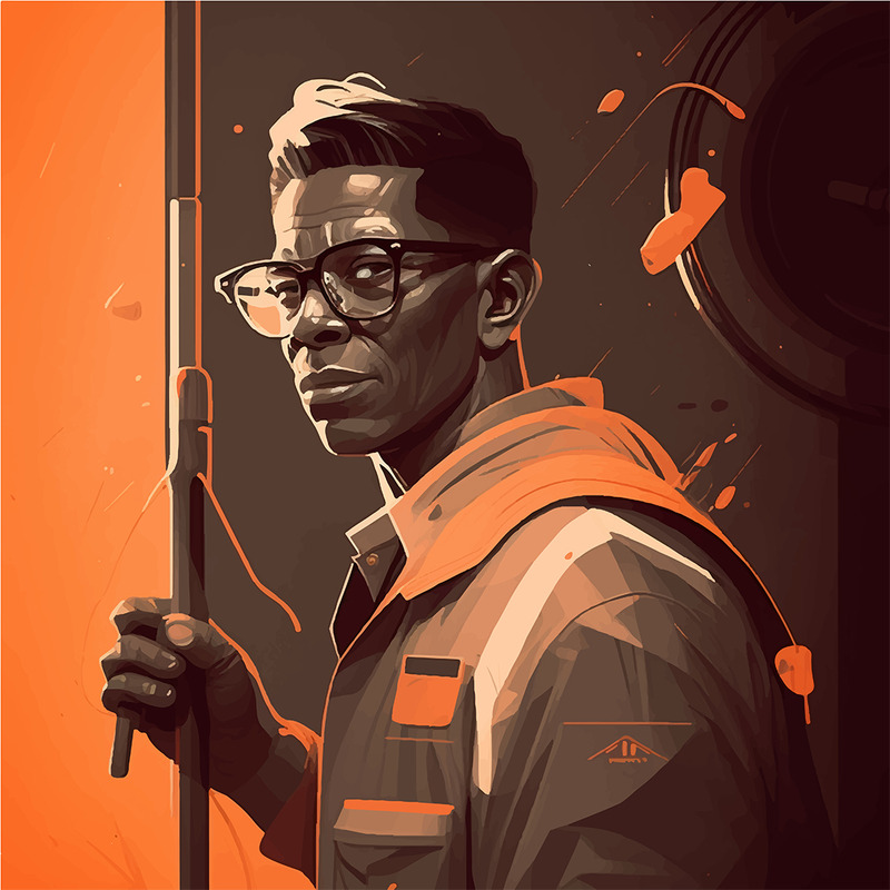 Vector de ilustración de personajes de Lucas