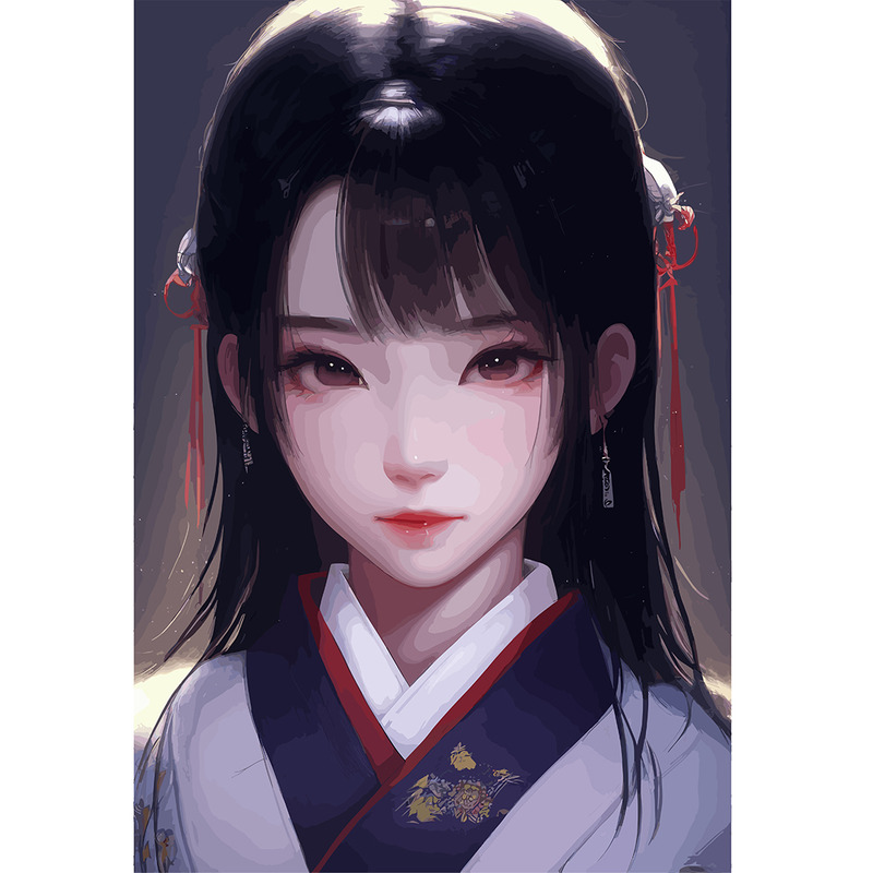 Deonne Francine Character Illustration Vector