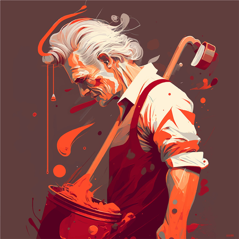 Gabriel Character Illustration Vector - TemplateMonster