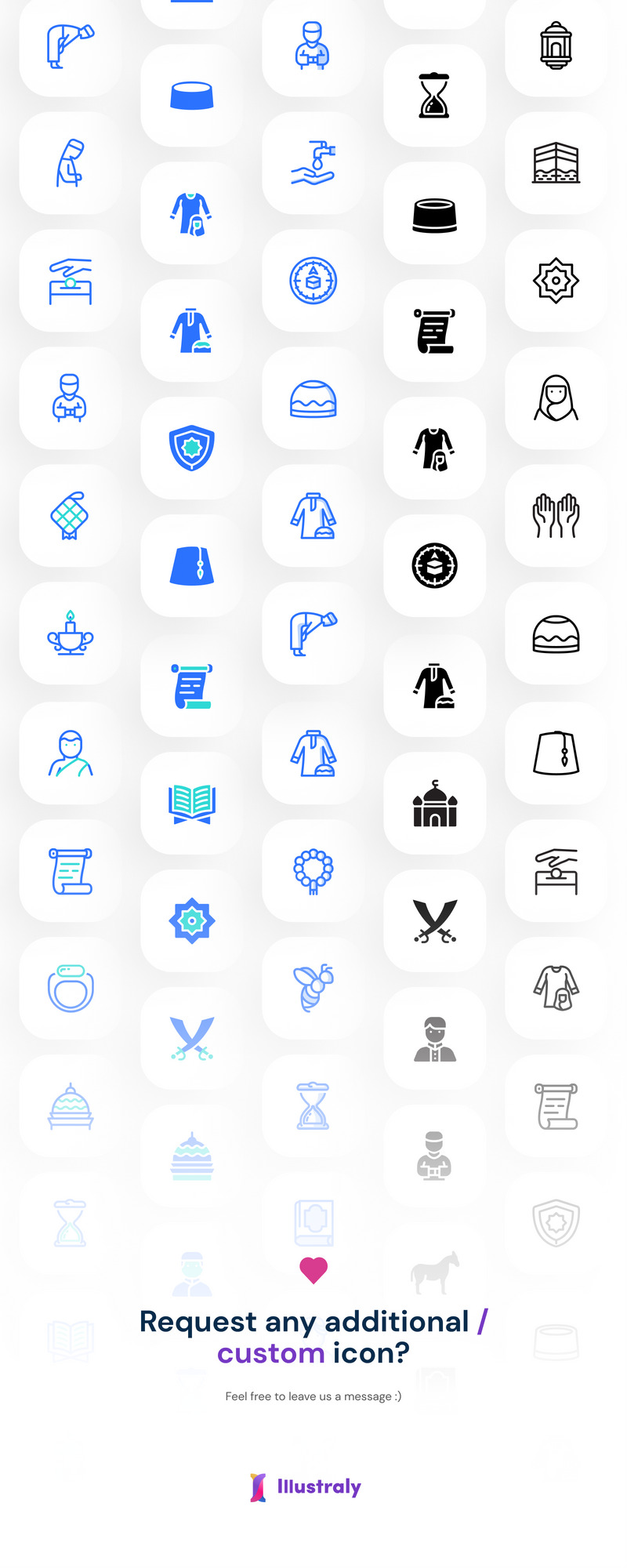 Islamicon - 300+ Islamic-themed Icons Set - TemplateMonster
