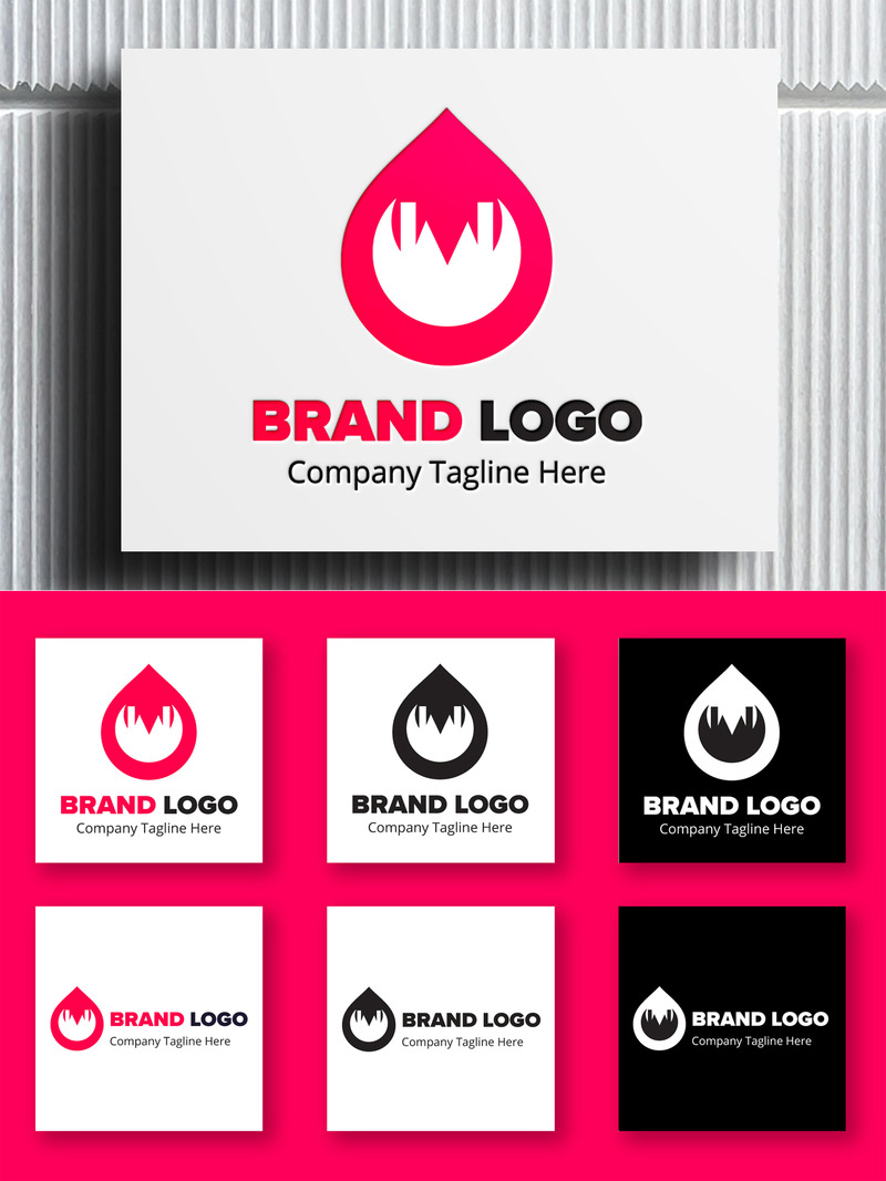 Brand Logo Layout Template #378357 - TemplateMonster