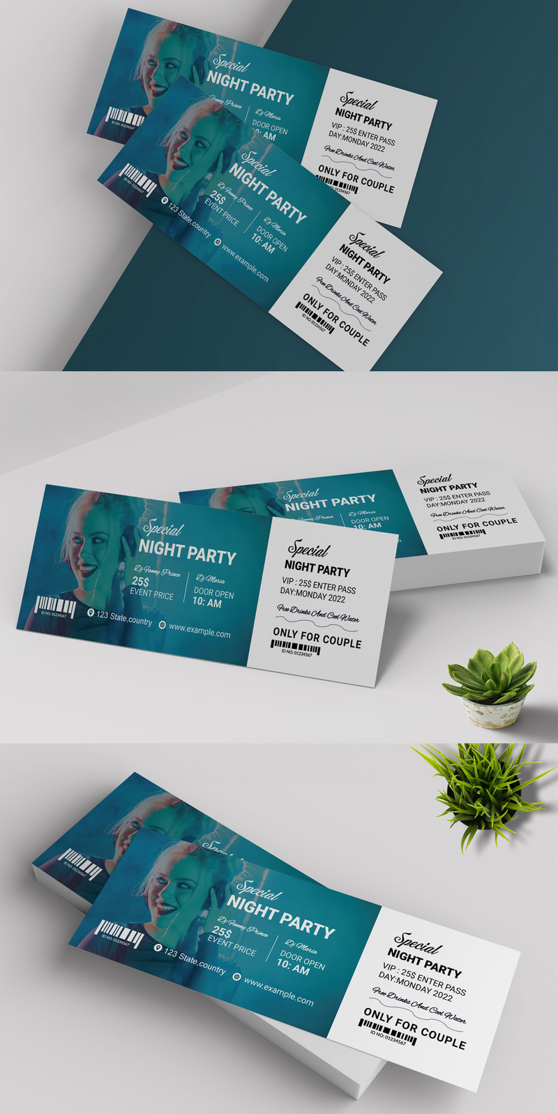 Event Tickets Templates Layout #377835 - TemplateMonster