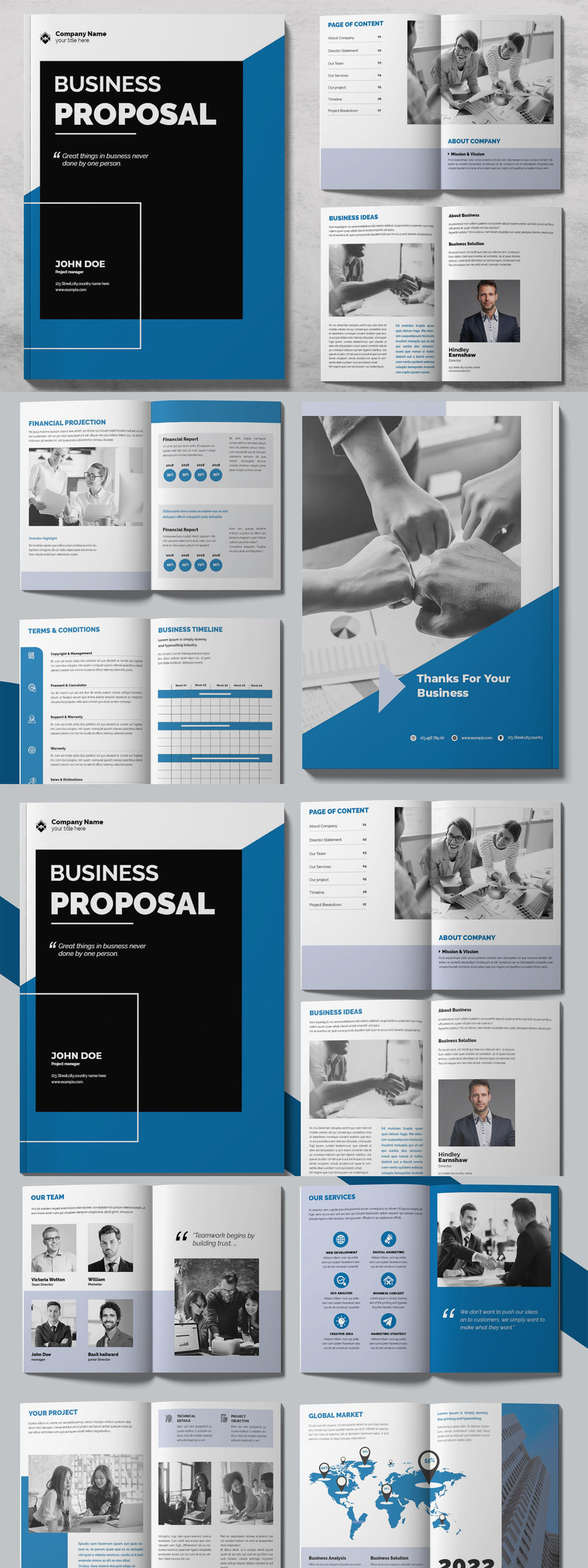 Business Proposal Templates #381195 - TemplateMonster