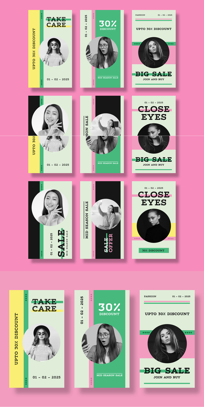 Big Sale- Instagram Posts & Stories - TemplateMonster