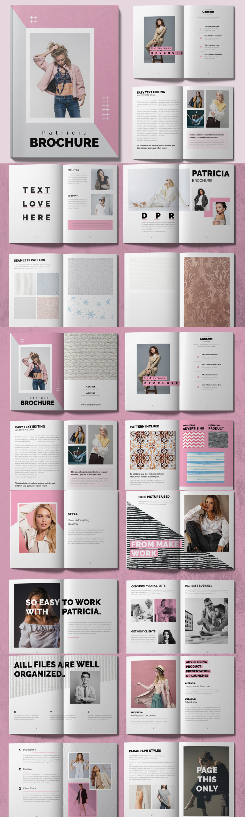 Brochure Design Template Layout #381215 - TemplateMonster