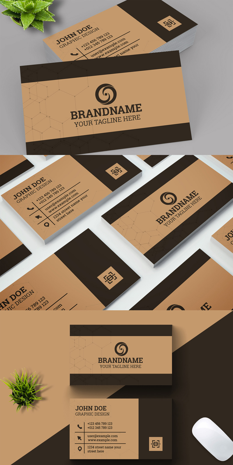 Creative Colorful Business Card #377843 - TemplateMonster