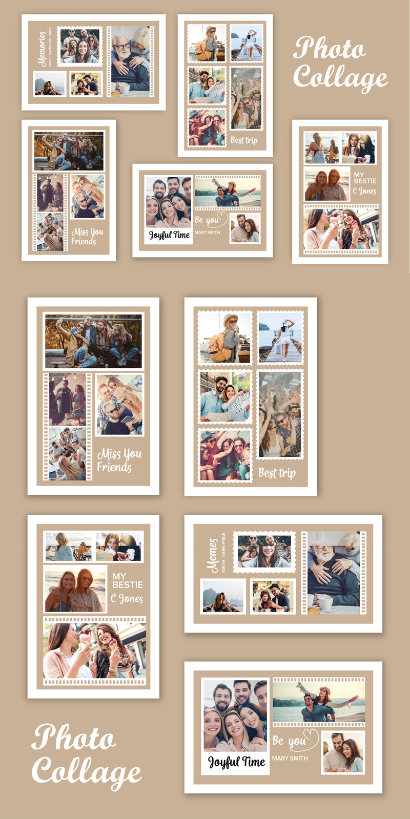 Photo Album Design Template #381060 - TemplateMonster