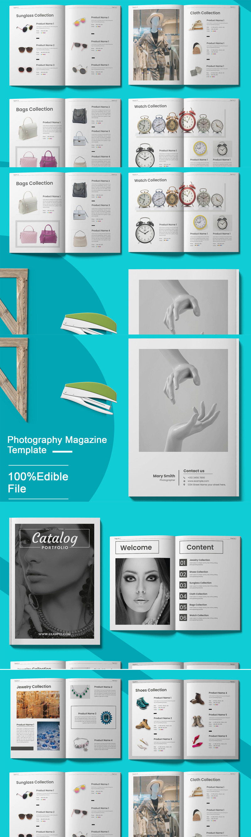 Product Catalog Design Template #375105 - TemplateMonster
