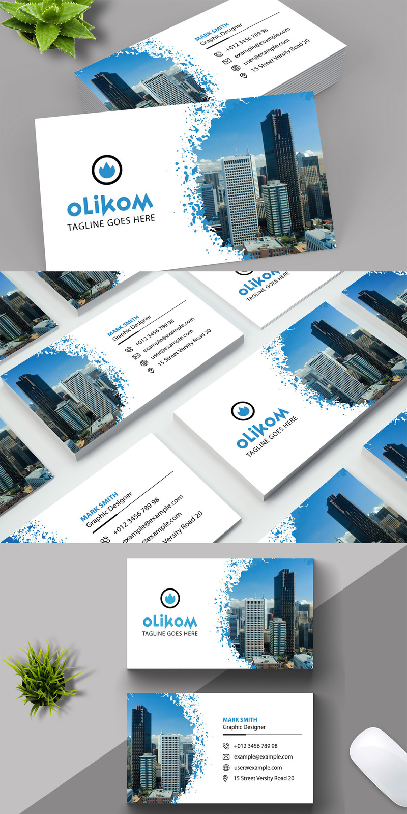 Real Estate Business Cards #377815 - TemplateMonster