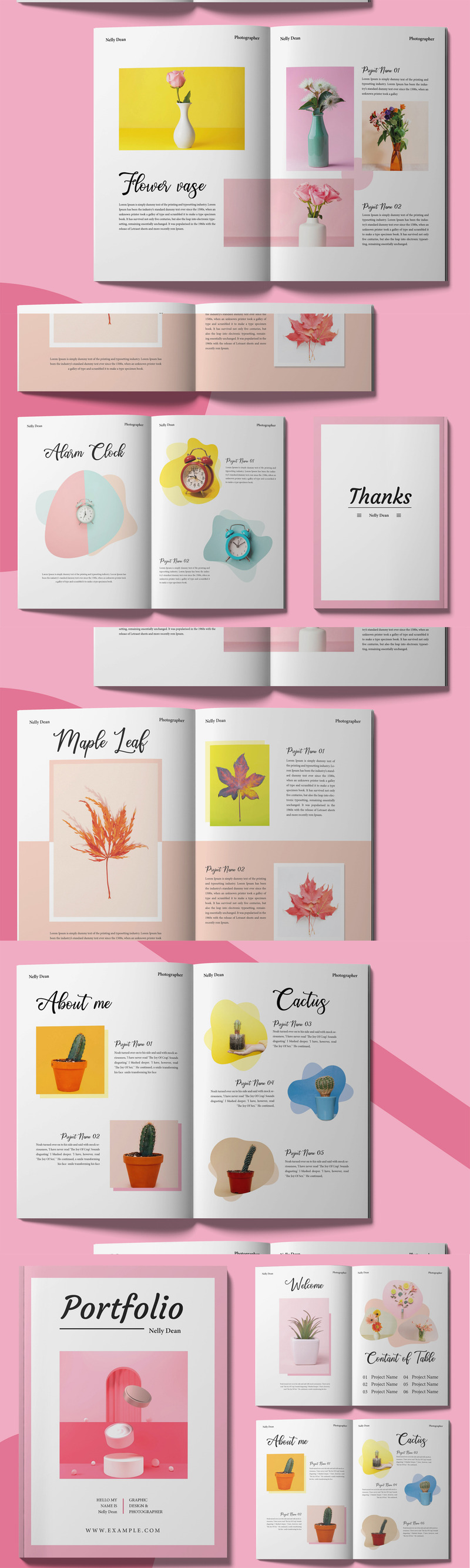 Portfolio Magazine Template #375567 - TemplateMonster