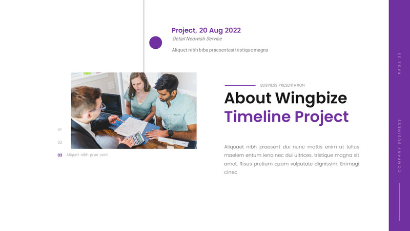 Wonder - Company Business PowerPoint - TemplateMonster