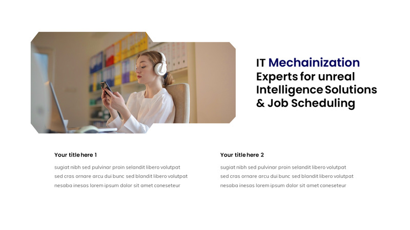 Machine - AI Technology Presentation - TemplateMonster