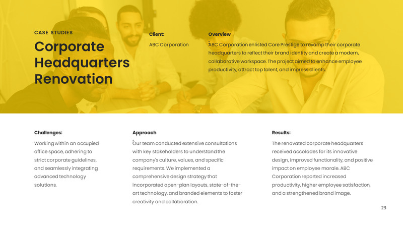 Core - Company Profile Presentation #397146 - TemplateMonster