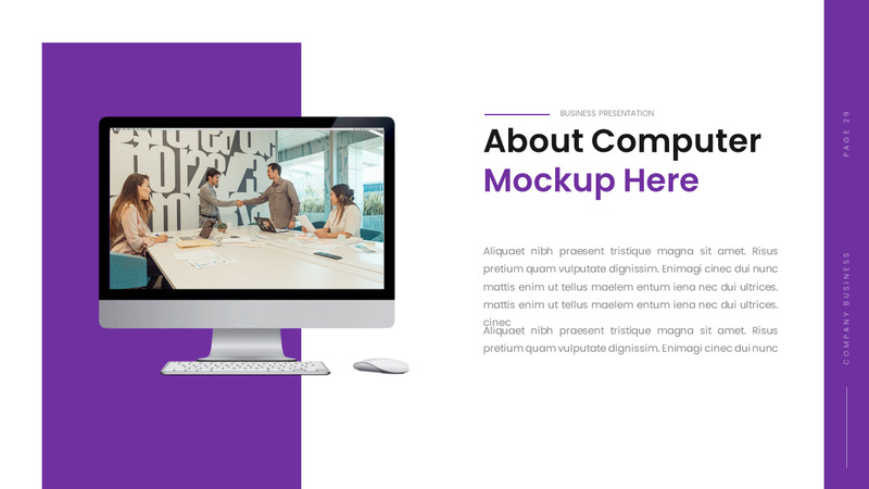 Wonder - Company Business PowerPoint - TemplateMonster