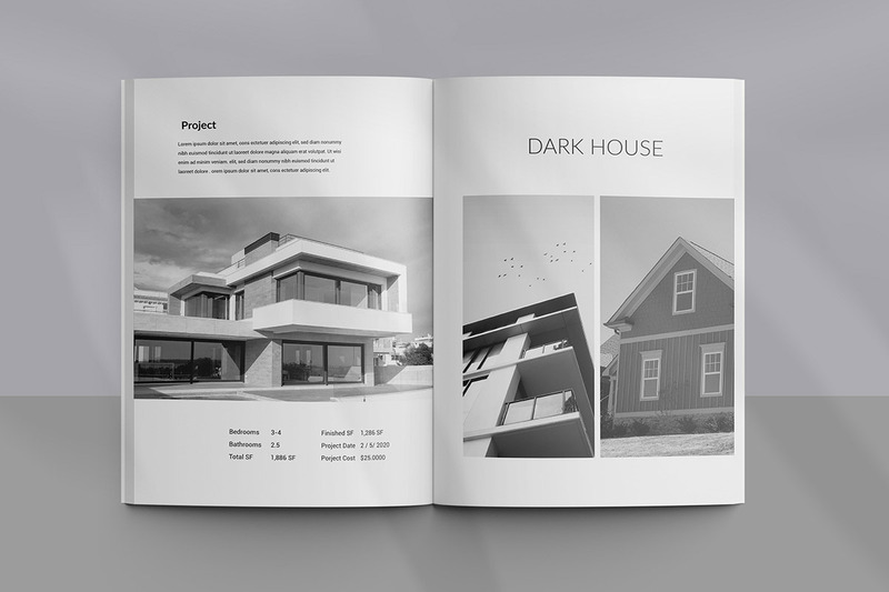 Minimal Architecture Portfolio Template - TemplateMonster