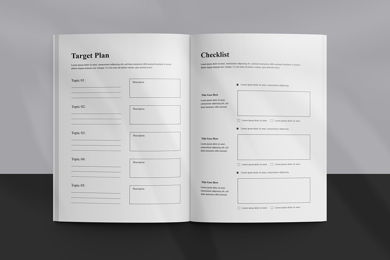 Course Workbook Layout Template 345057 Templatemonster
