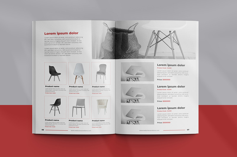 Furniture Catalogue or Multipurpose catalog template