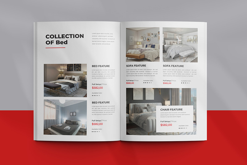 Product Catalog Layout Template Design - TemplateMonster