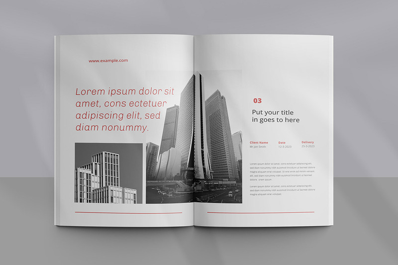 Clean and Simple Portfolio Layout Design - TemplateMonster