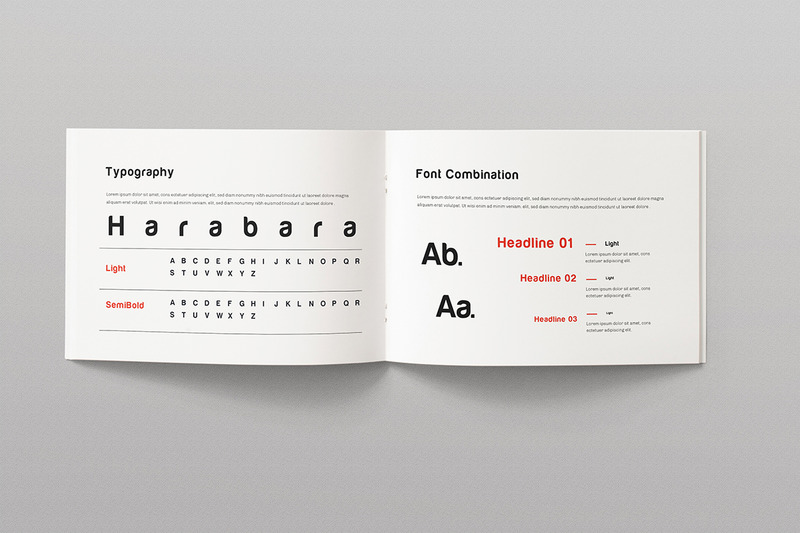 Modern Brand Guidelines Template Design - TemplateMonster