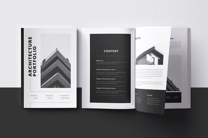 Creative and Modern Architecture Portfolio Template
