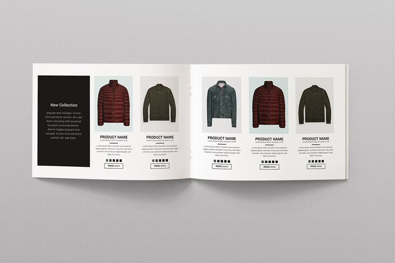 Fashion Landscape Product Catalog Template - TemplateMonster