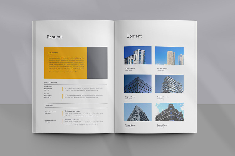 Clean and Simple Portfolio Template #332953 - TemplateMonster