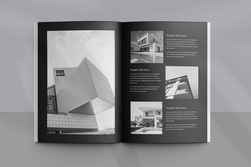 Black and White Portfolio Template #332967 - TemplateMonster