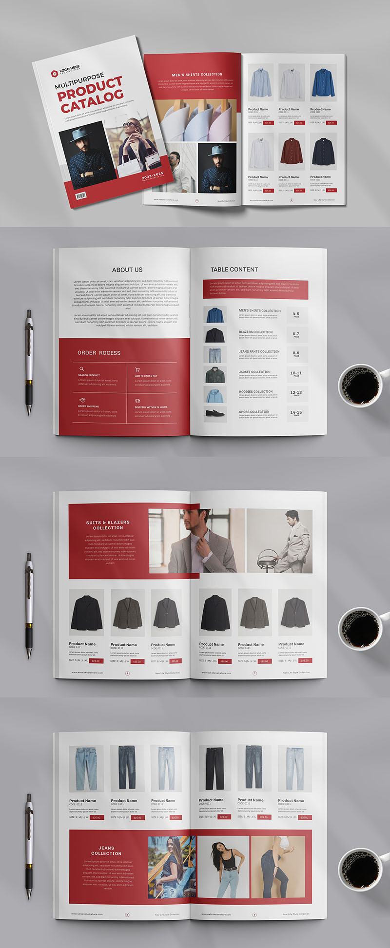 Fashion Catalog Template or Multipurpose catalog template
