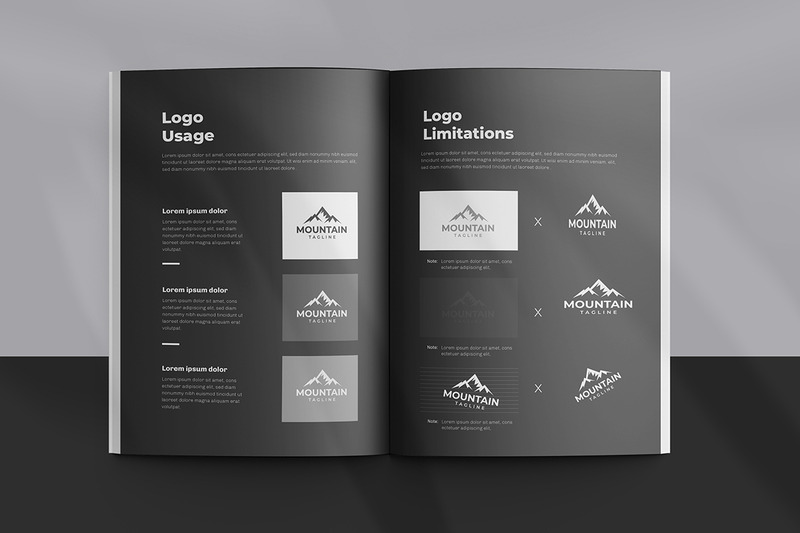 Brand Logo Guidelines Template #344227 - TemplateMonster