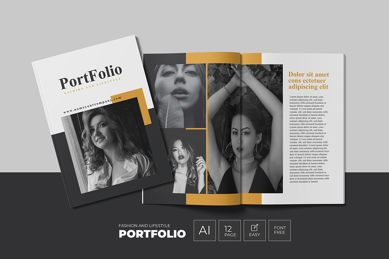 Model and Fashion Portfolio #330514 - TemplateMonster