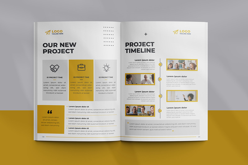 Modern Project Proposal Template #335916 - TemplateMonster