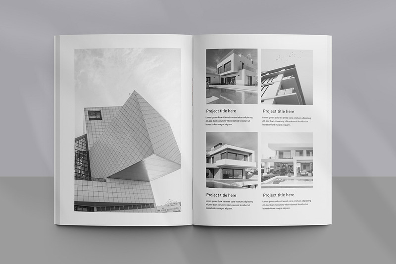 Minimal Architecture Portfolio Template - TemplateMonster