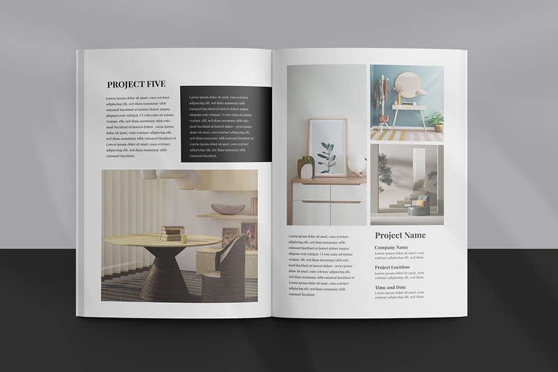 Corporate Portfolio Brochure Template - TemplateMonster