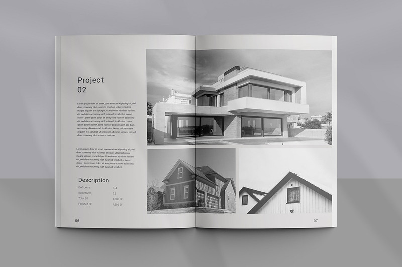 Creative Architecture Portfolio Template - TemplateMonster