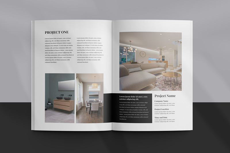 Corporate Portfolio Brochure Template - TemplateMonster