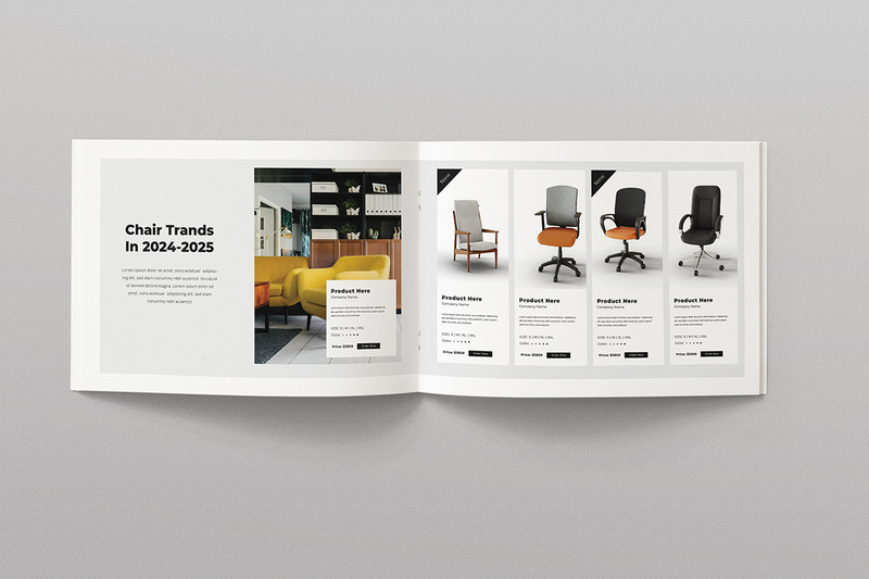 Furniture Landscape Product Catalog Template