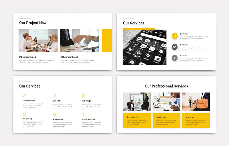 Presentación de PowerPoint empresarial - TemplateMonster