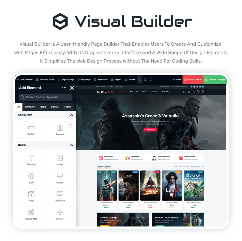 GameMart - Game Store WooCommerce WordPress Theme