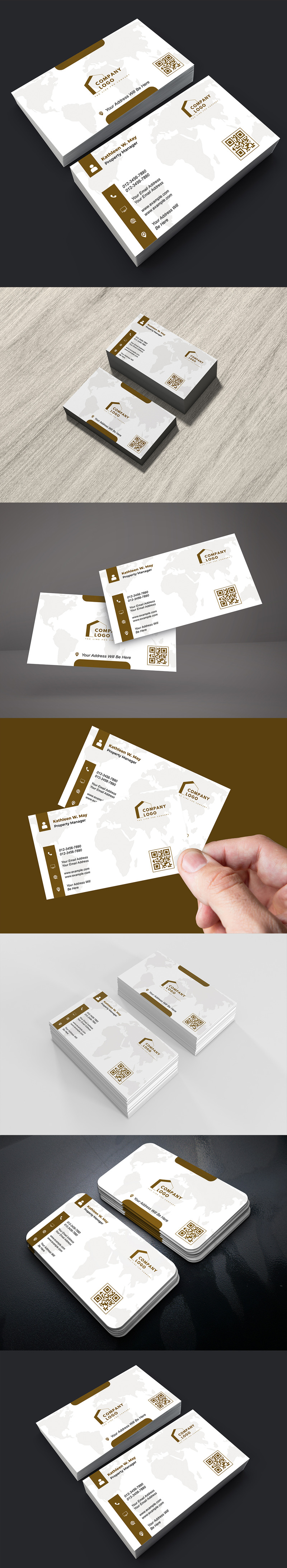 Minimal Business Card Template PSD for Professionals